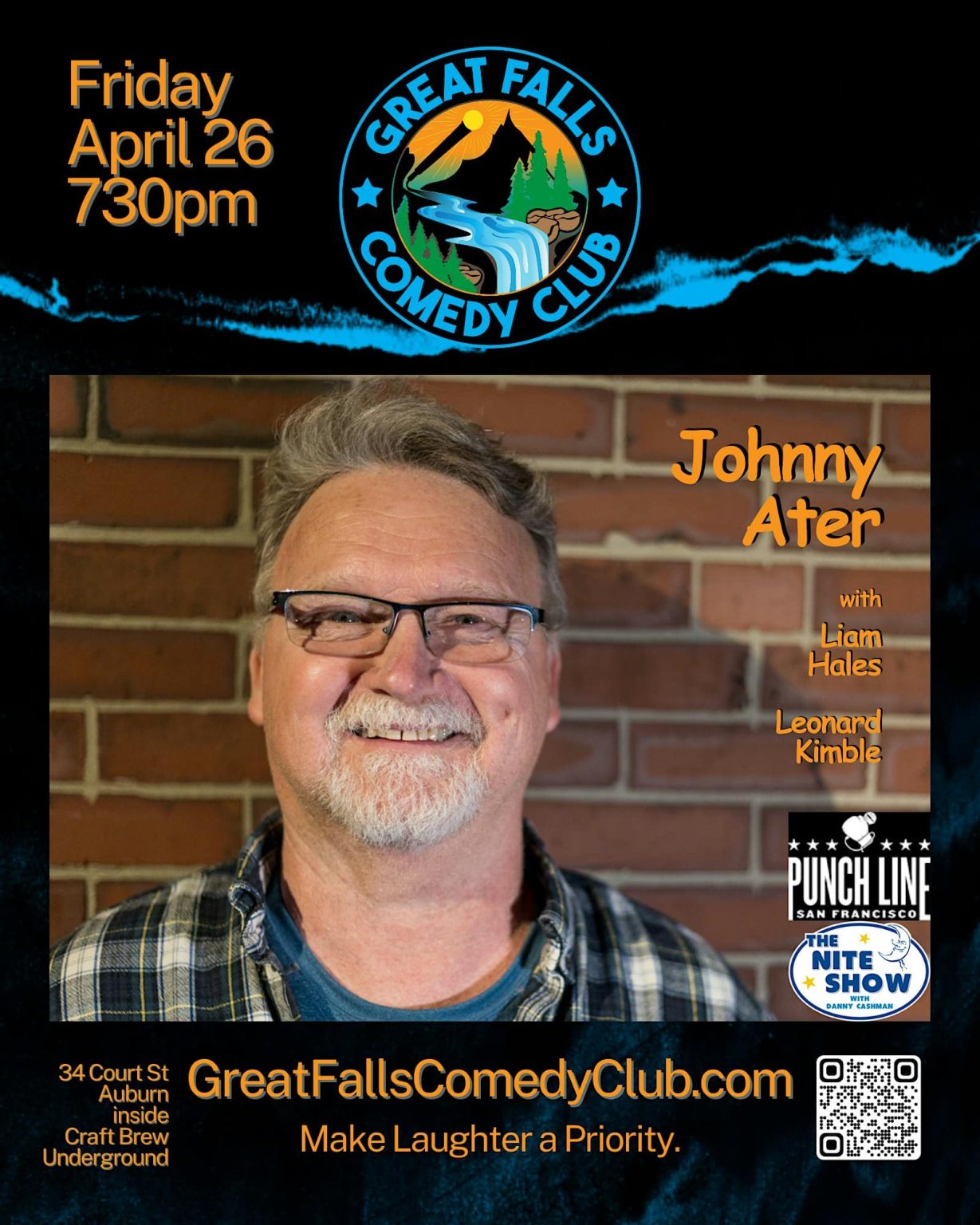 Johnny Ater @ Great Falls Comedy Club | Great Falls Comedy Club