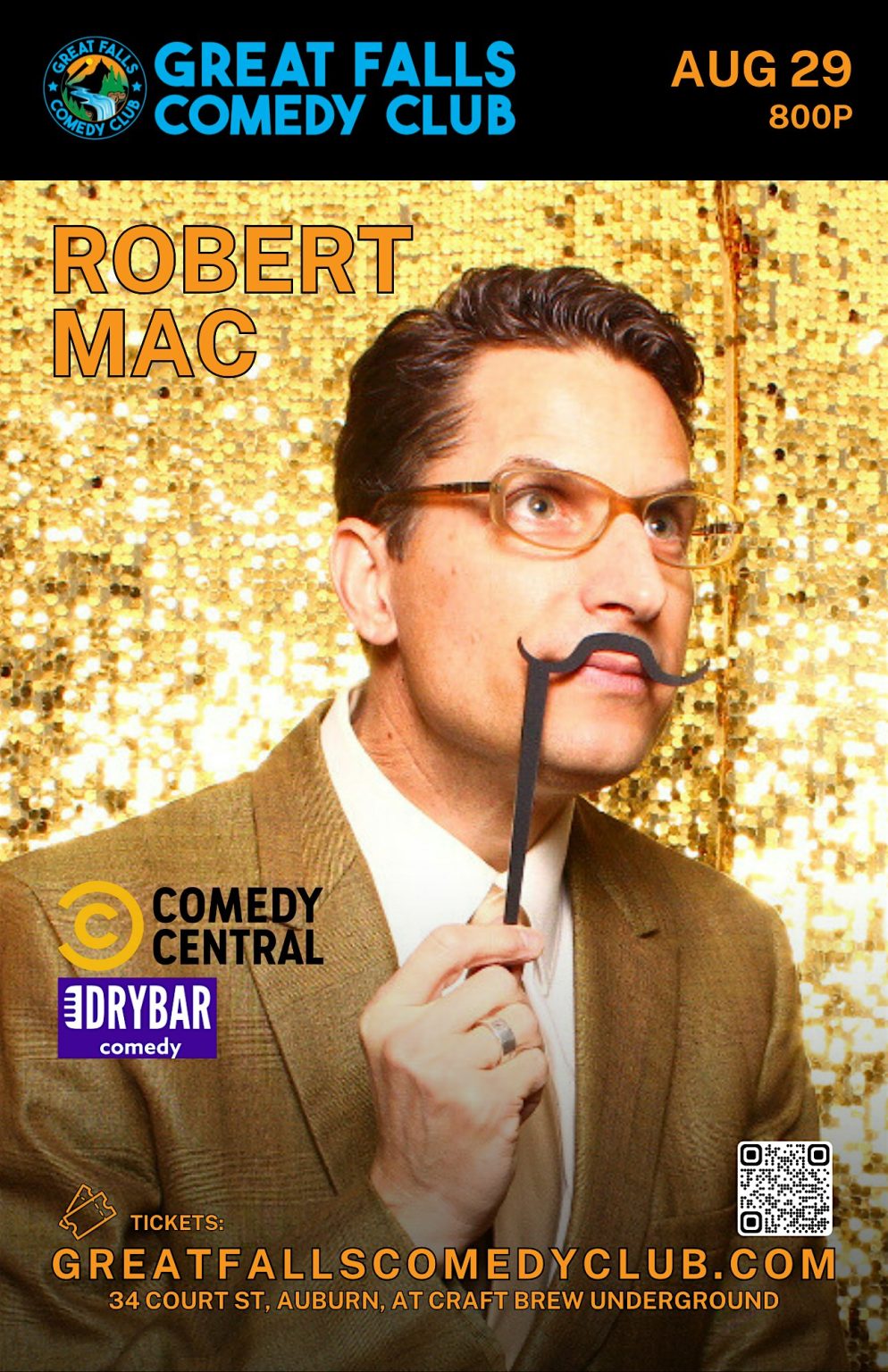 Upcoming Shows | Great Falls Comedy Club, Auburn, ME